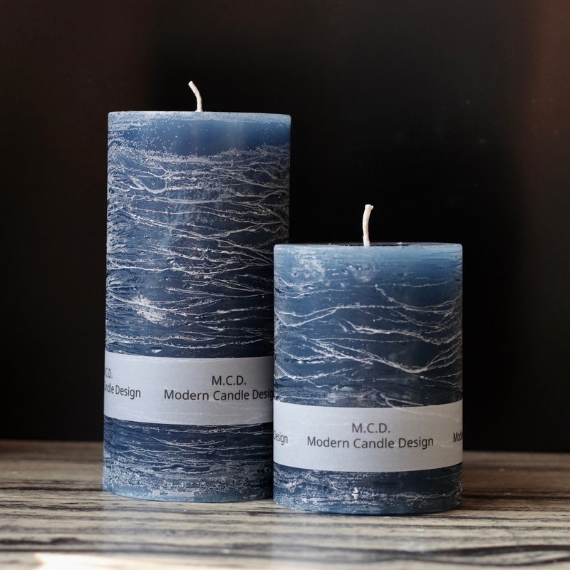 Rustic Candles - Etsy