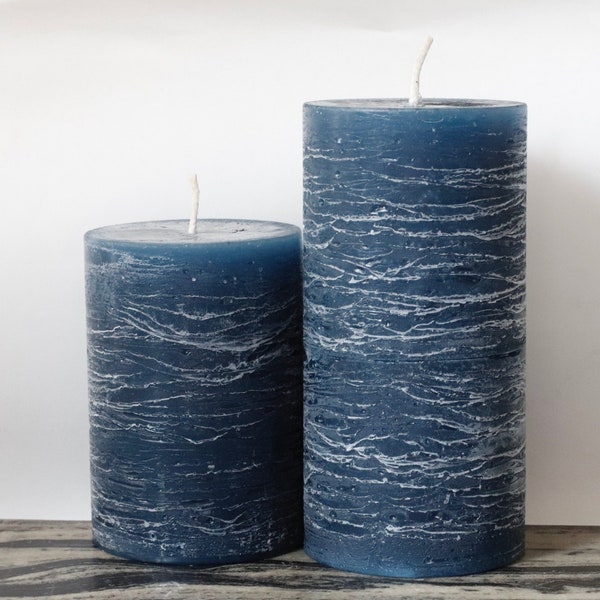 Rustic Candles - Etsy