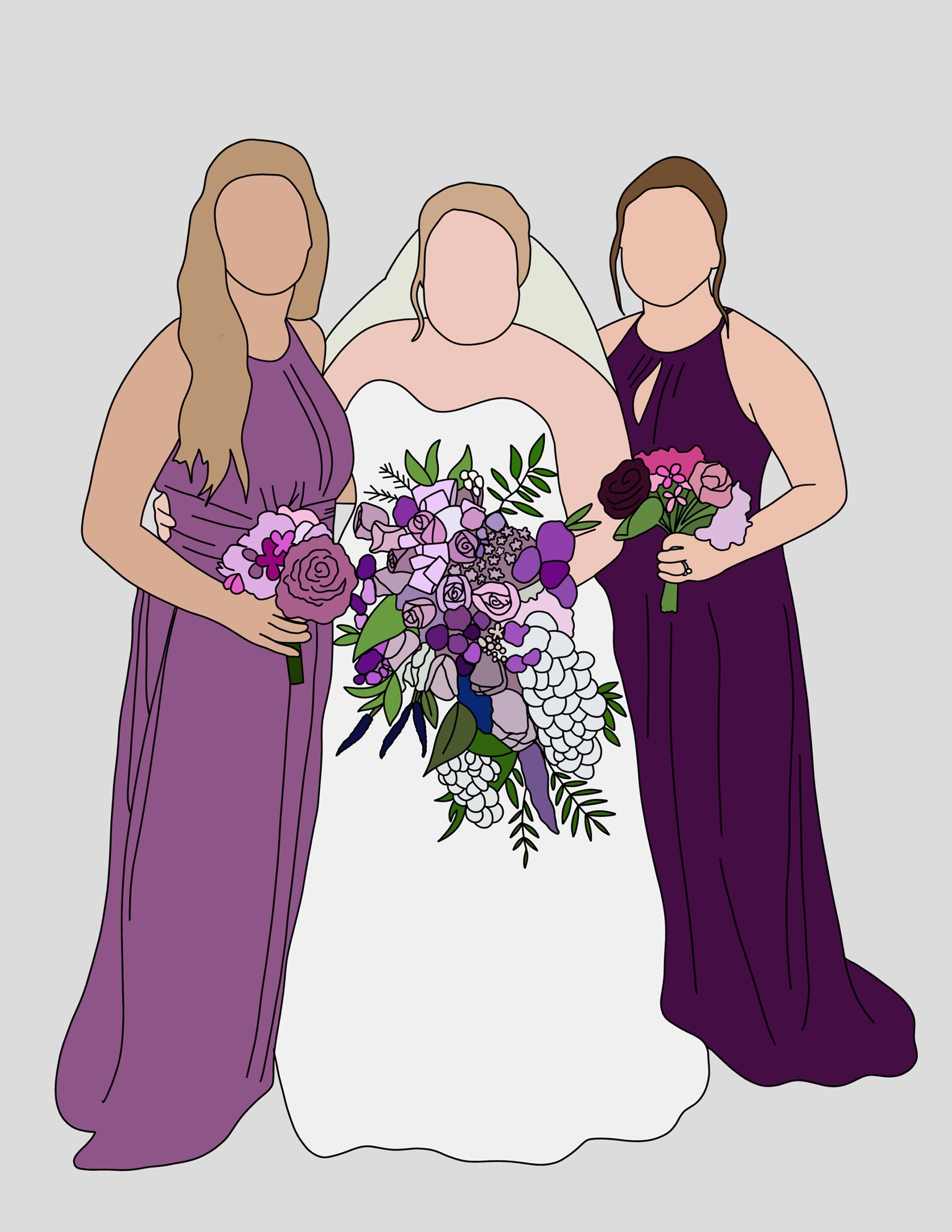 Custom Animated & Cartoon Portrait Perfect Gift for Family - Etsy