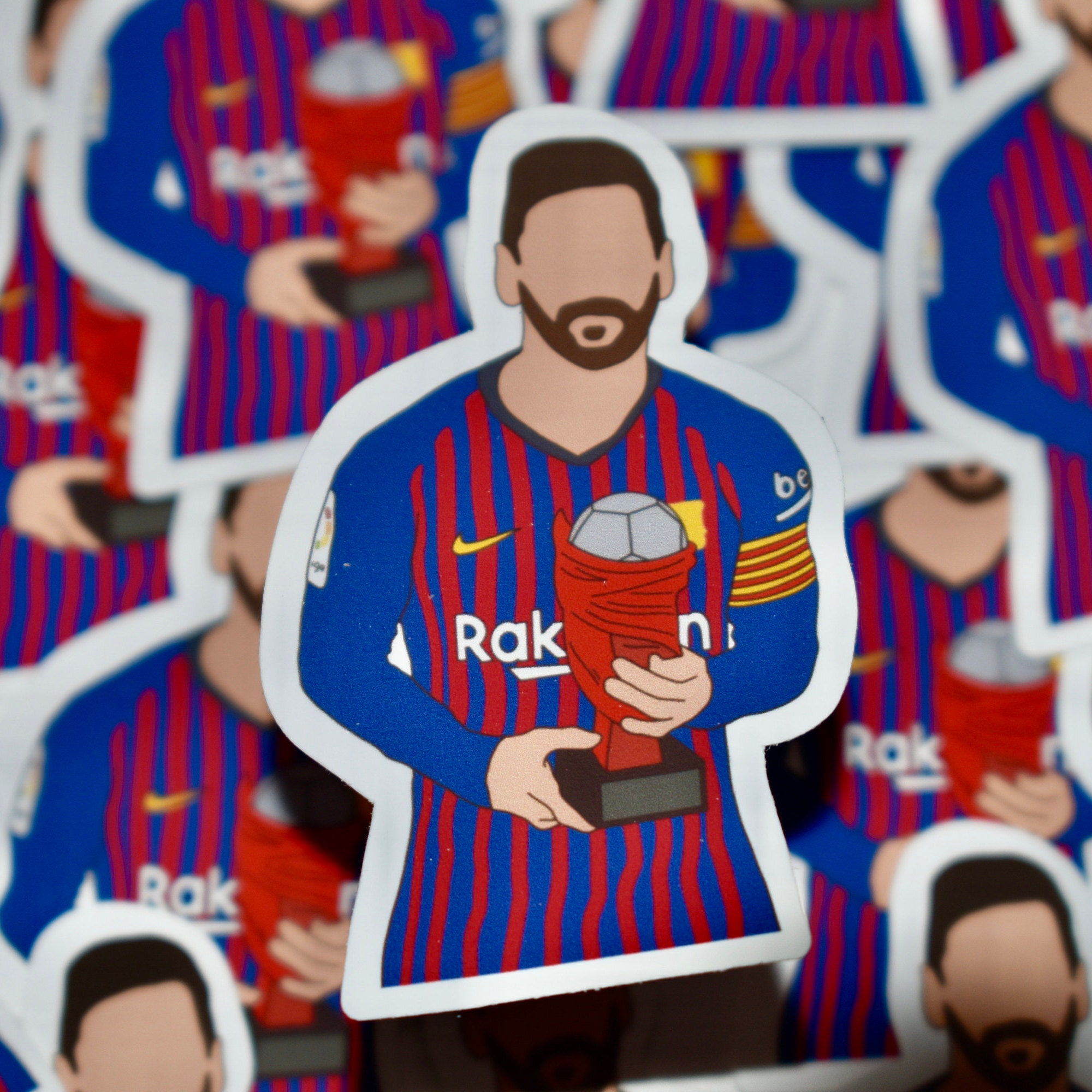 Lionel Messi Animated Sticker Perfect for Hydroflasks & | Etsy
