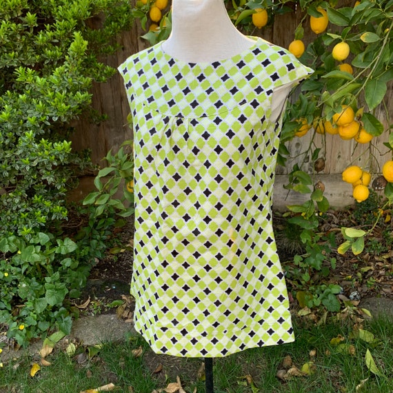 Handmade Retro 60s Style Top - Gem