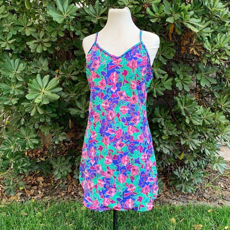90s Slip Dress - Etsy