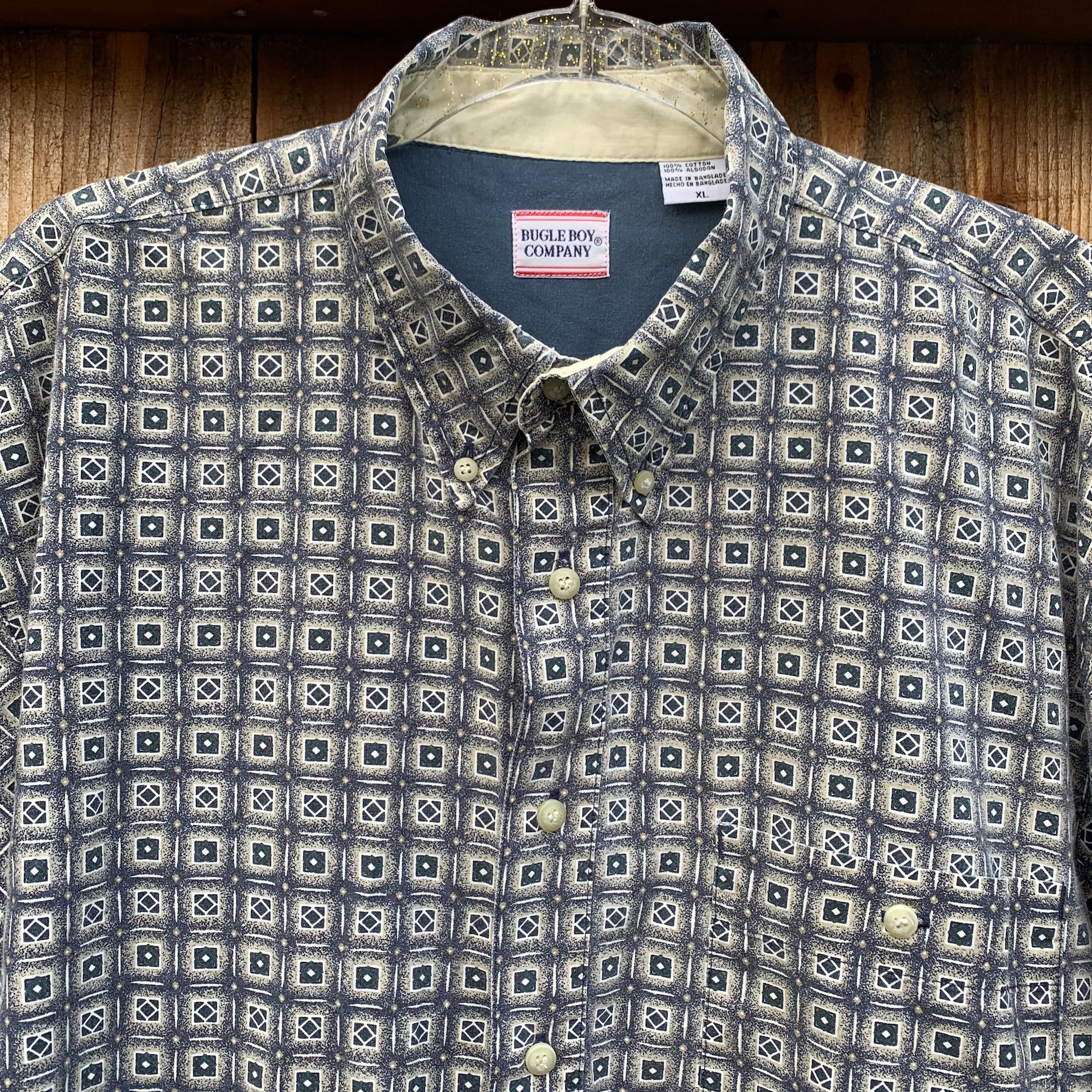 Mens Bugle Boy Button Shirt - Etsy