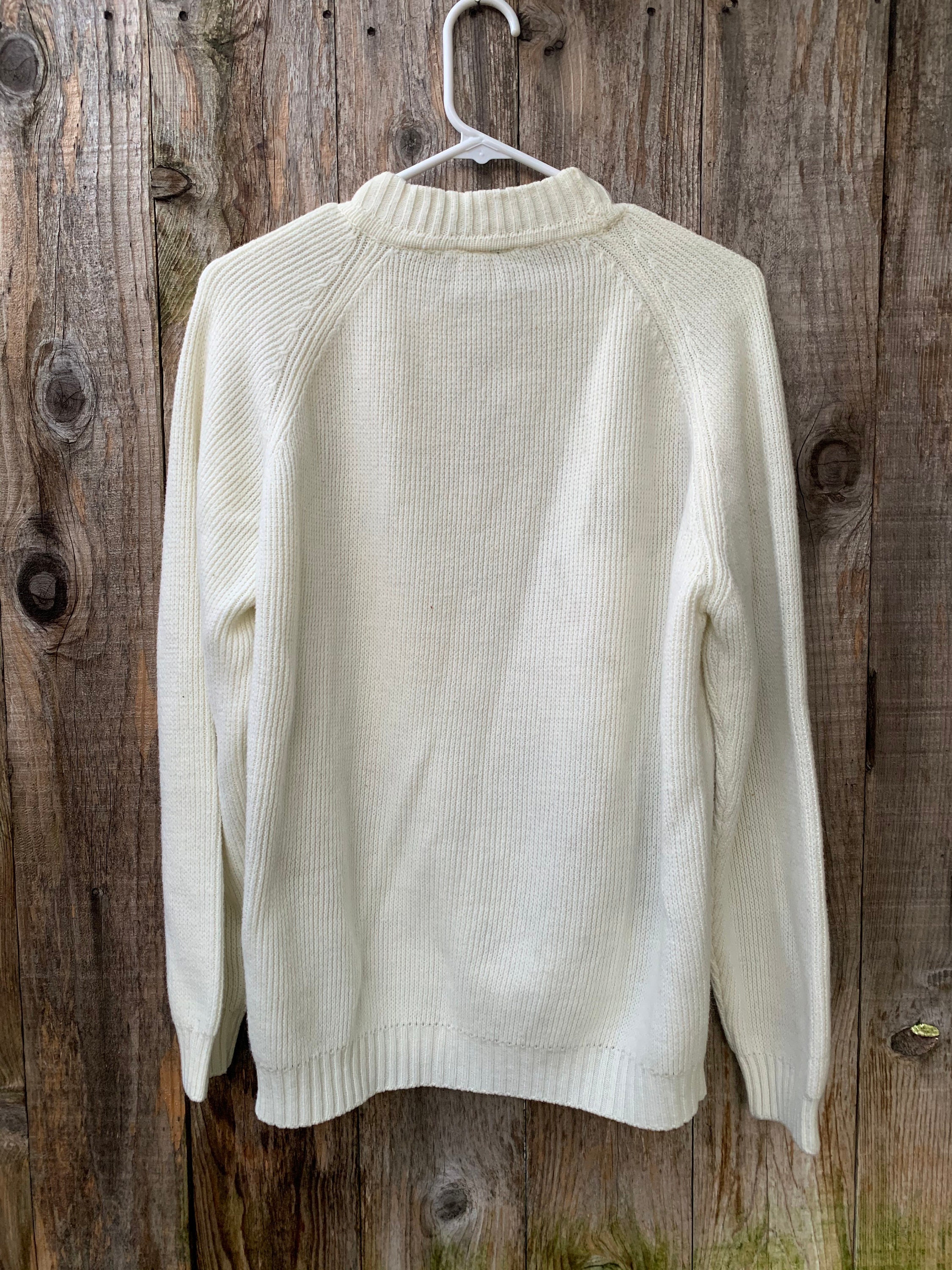 Vintage Acrylic Sweater, Fully Fashioned - Etsy