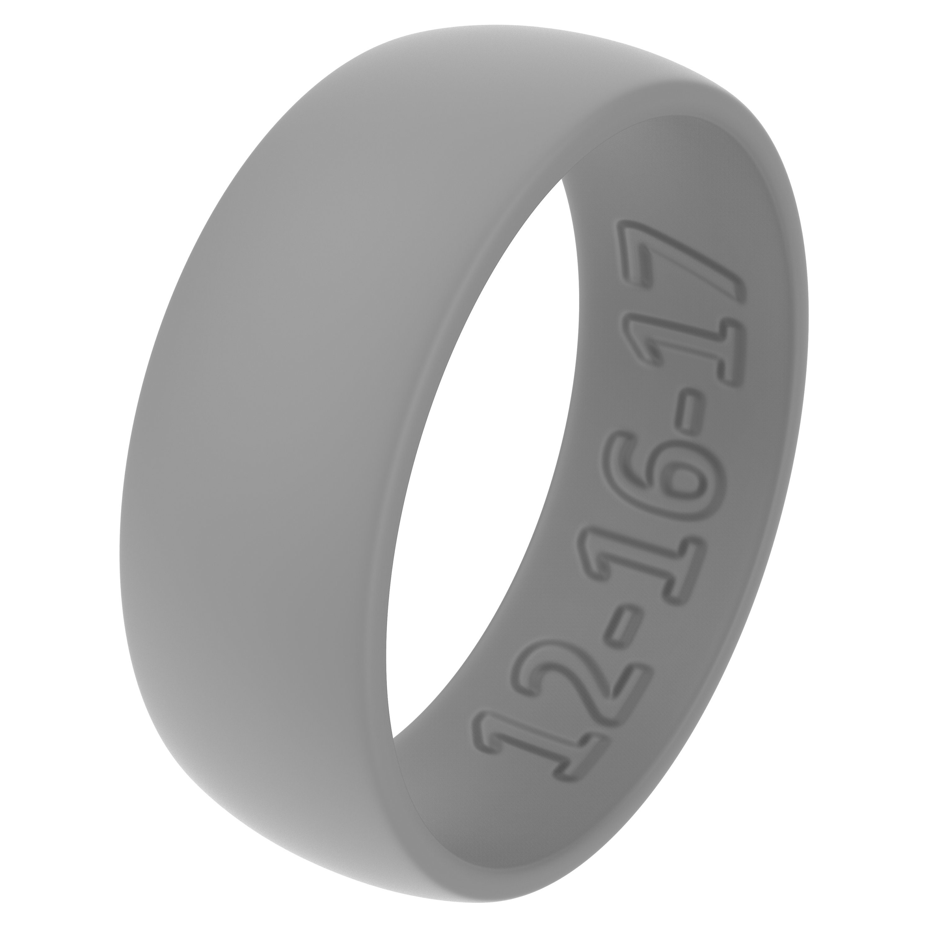 Personalized Silicone Ring Customized Engraved Wedding Band - Etsy
