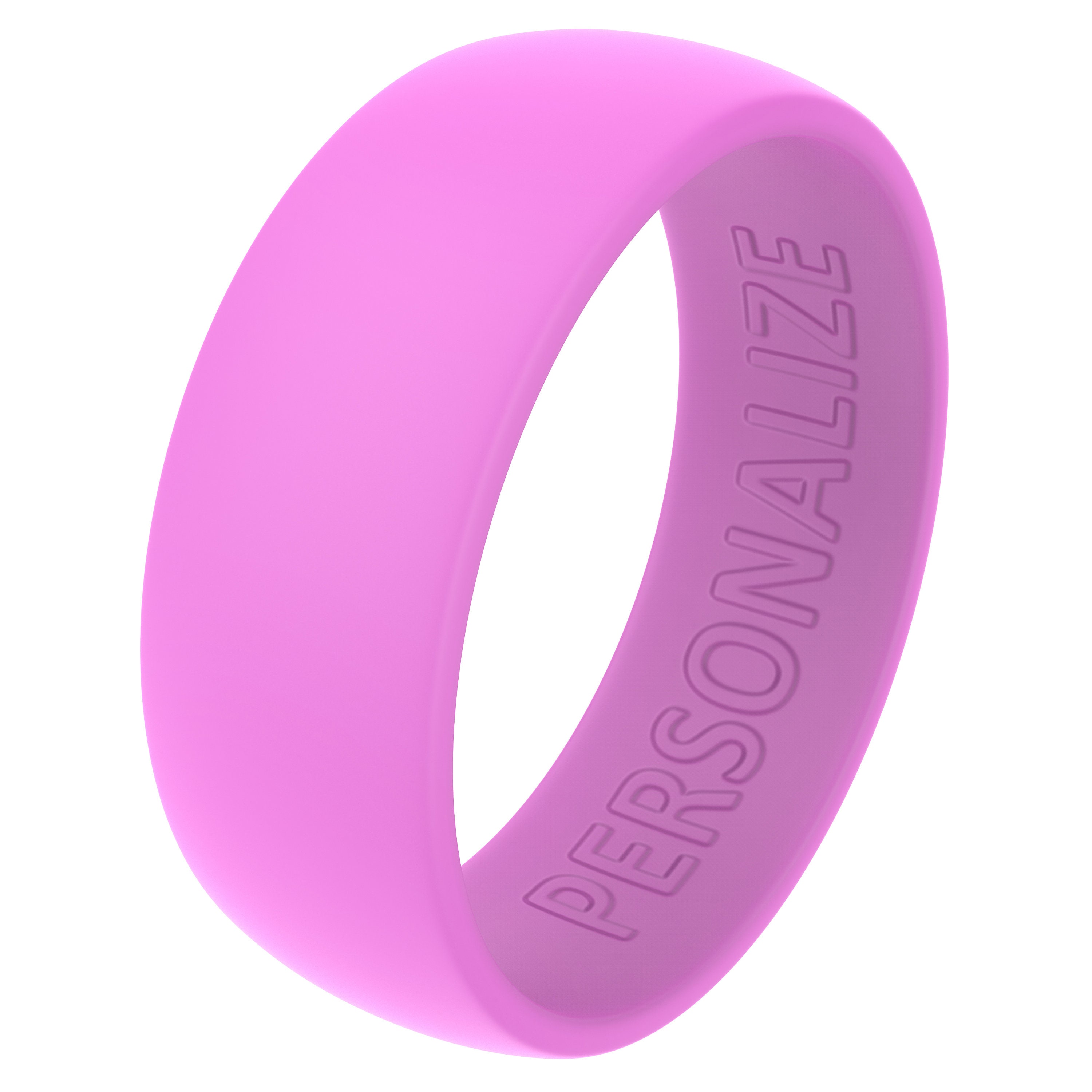 Personalized Silicone Ring Customized Engraved Wedding Band - Etsy