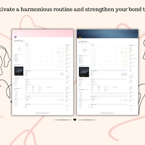 Notion Template Notion Couple Planner Notion Couple Dashboard All in ...