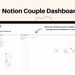 Notion Template Notion Couple Planner Notion Couple Dashboard All in ...