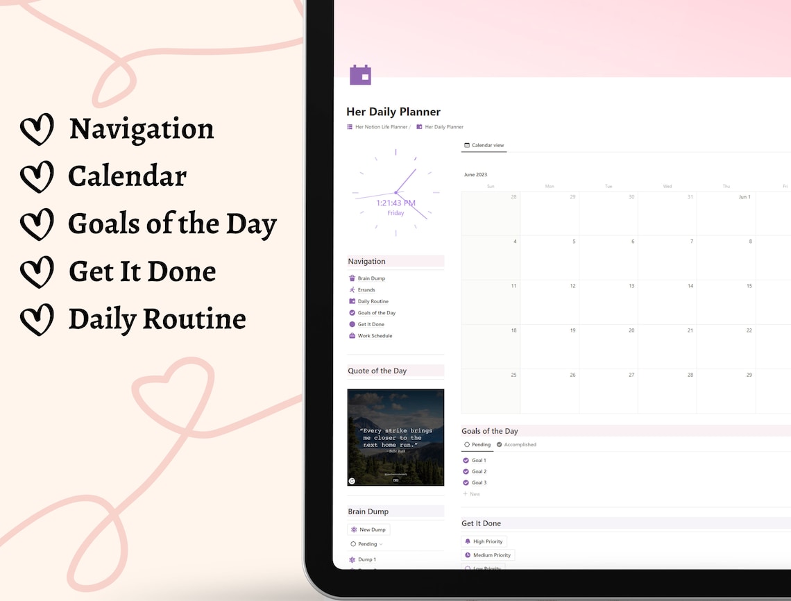 Notion Template Notion Couple Planner Notion Couple Dashboard All in ...