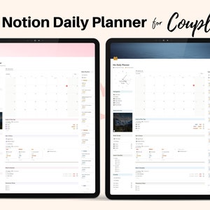 Notion Template Notion Couple Planner Notion Couple Dashboard All in ...