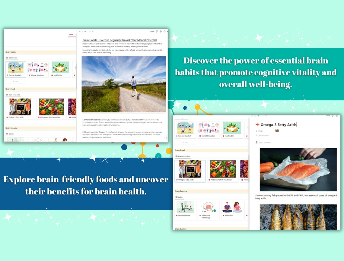 Super Brain Tracker | Notion Habit Tracker | Wellness Tracker | Notion ...