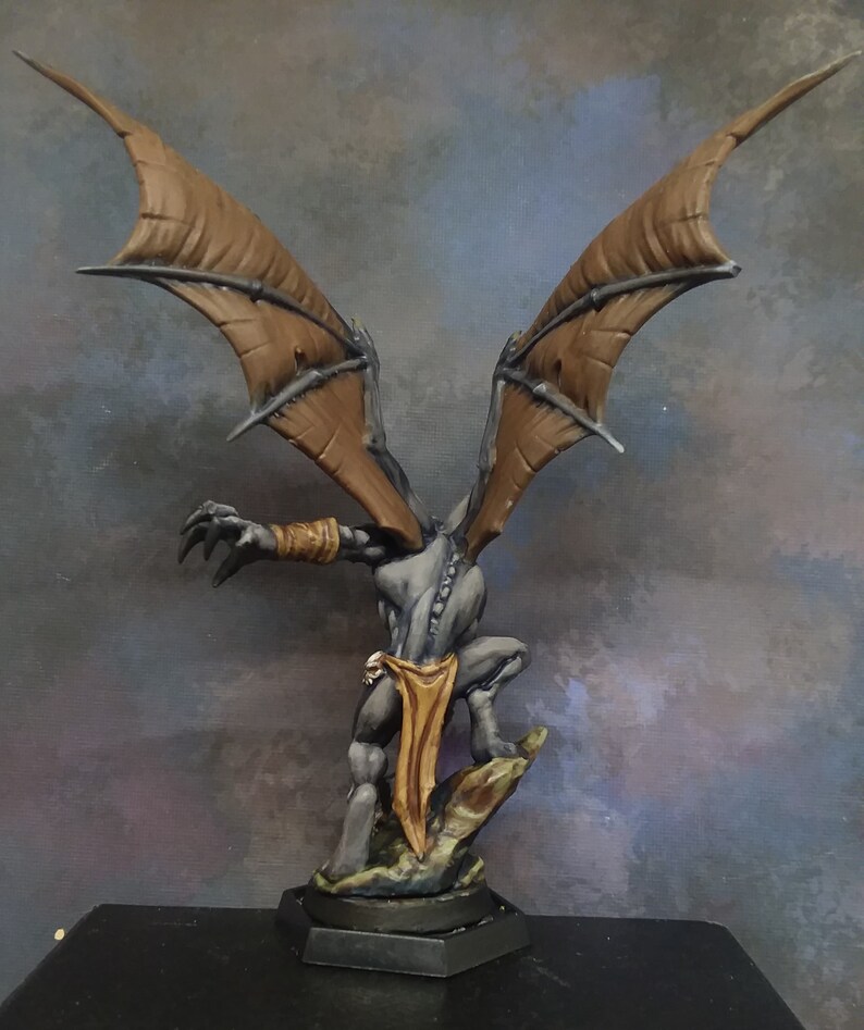 Old Vampire Winged Miniature for D&D Dungeons and Dragons or | Etsy