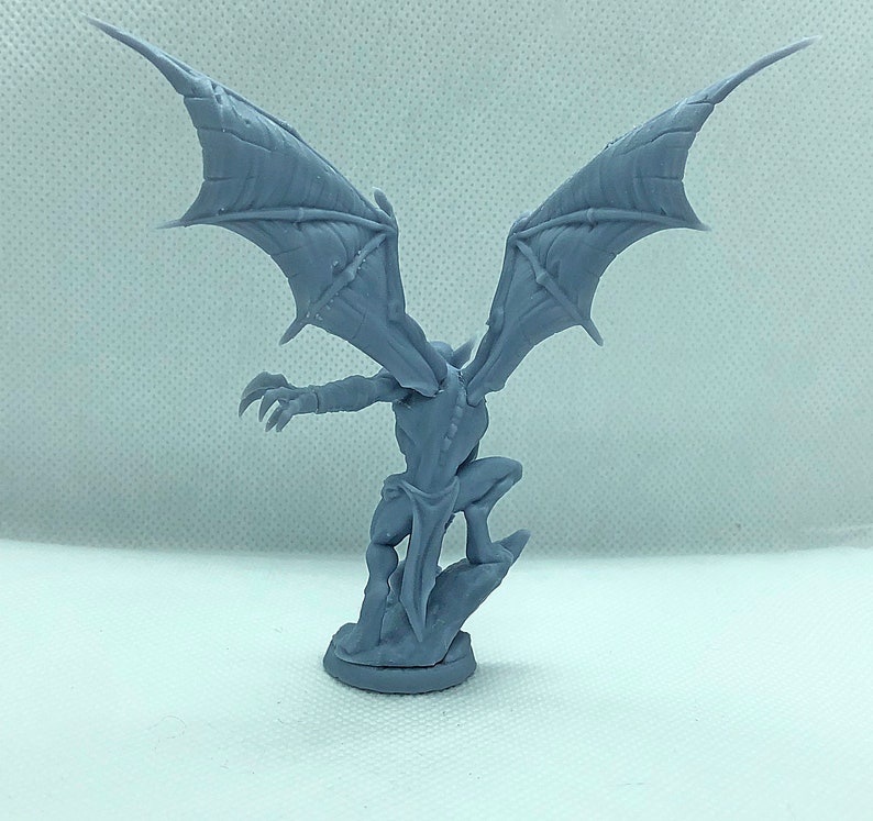 Old Vampire Winged Miniature for D&D Dungeons and Dragons or | Etsy