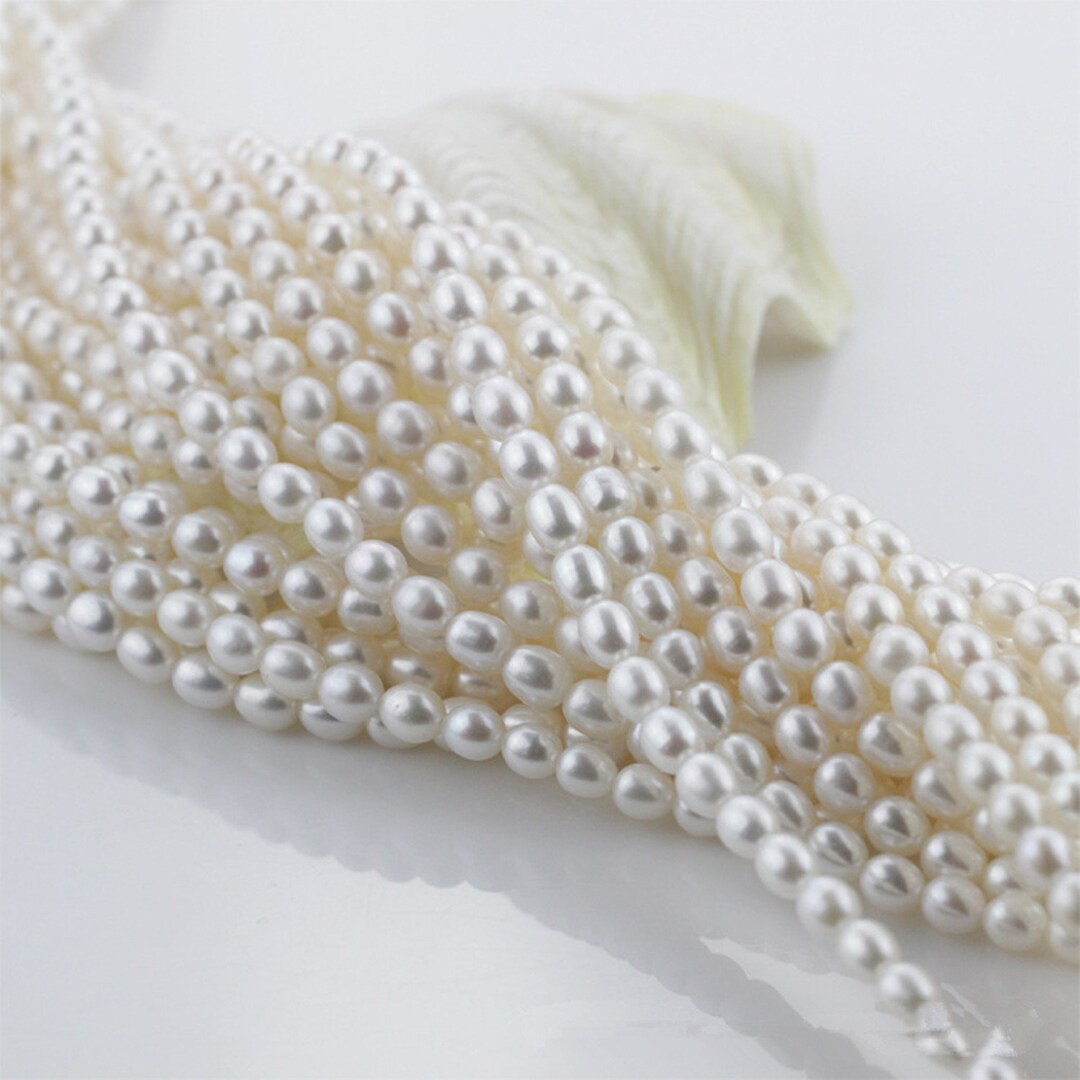 AA 1113mm OVAL Type Natural Pearl Semi-finished Pearl - Etsy