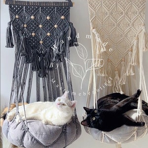 diy cat hammock ceiling