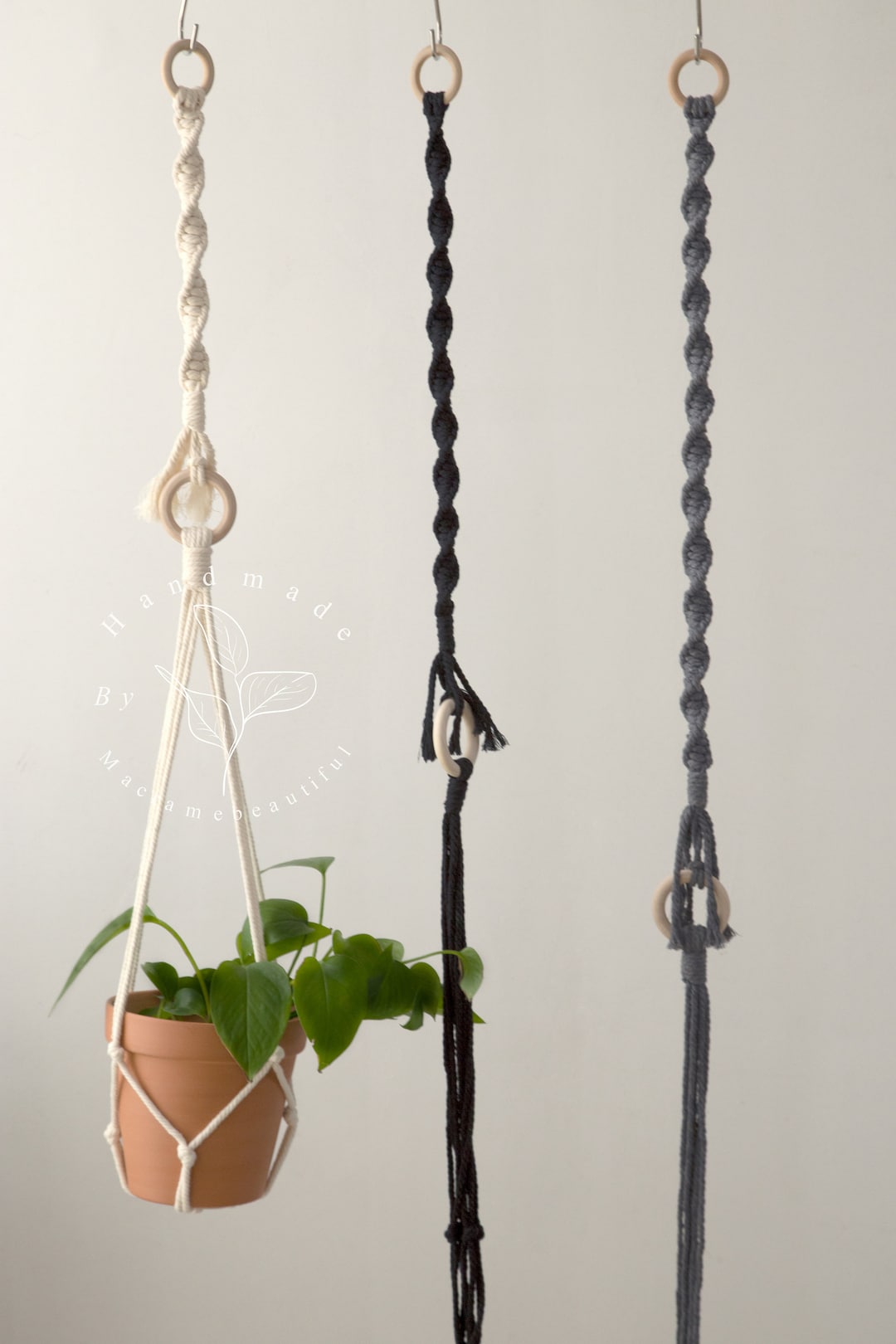 Plant Hanger Extension Hanging Planter Extension for High Ceiling Long ...