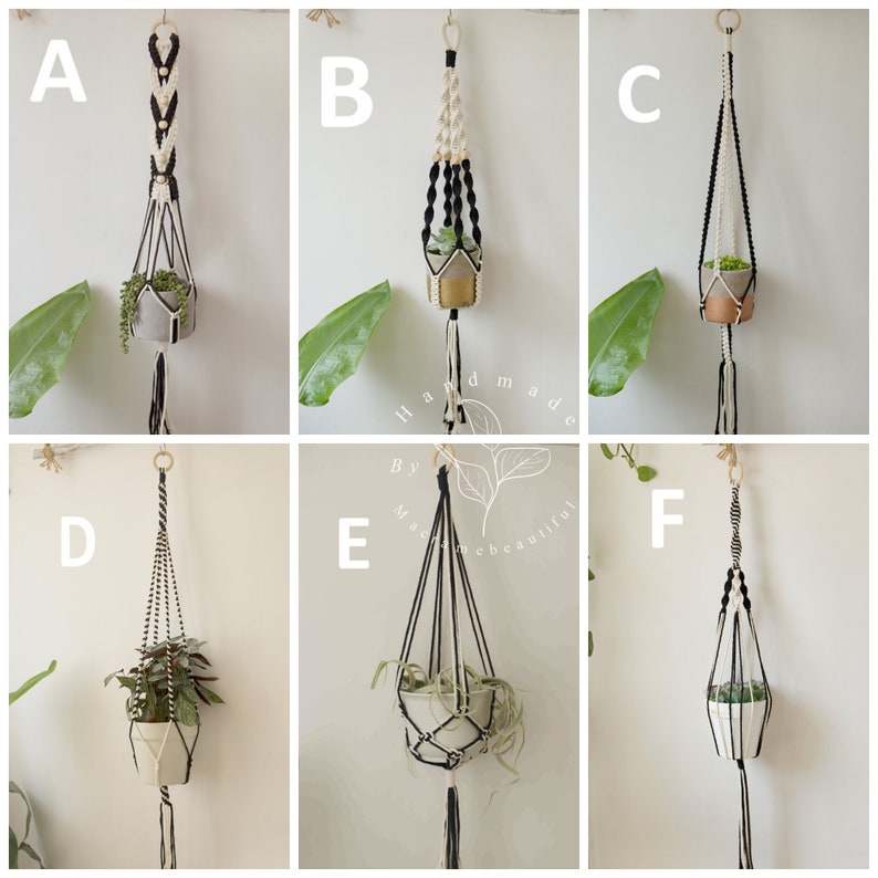 Macrame Plant Hanger Indoor Garden Decor Large Hanging - Etsy