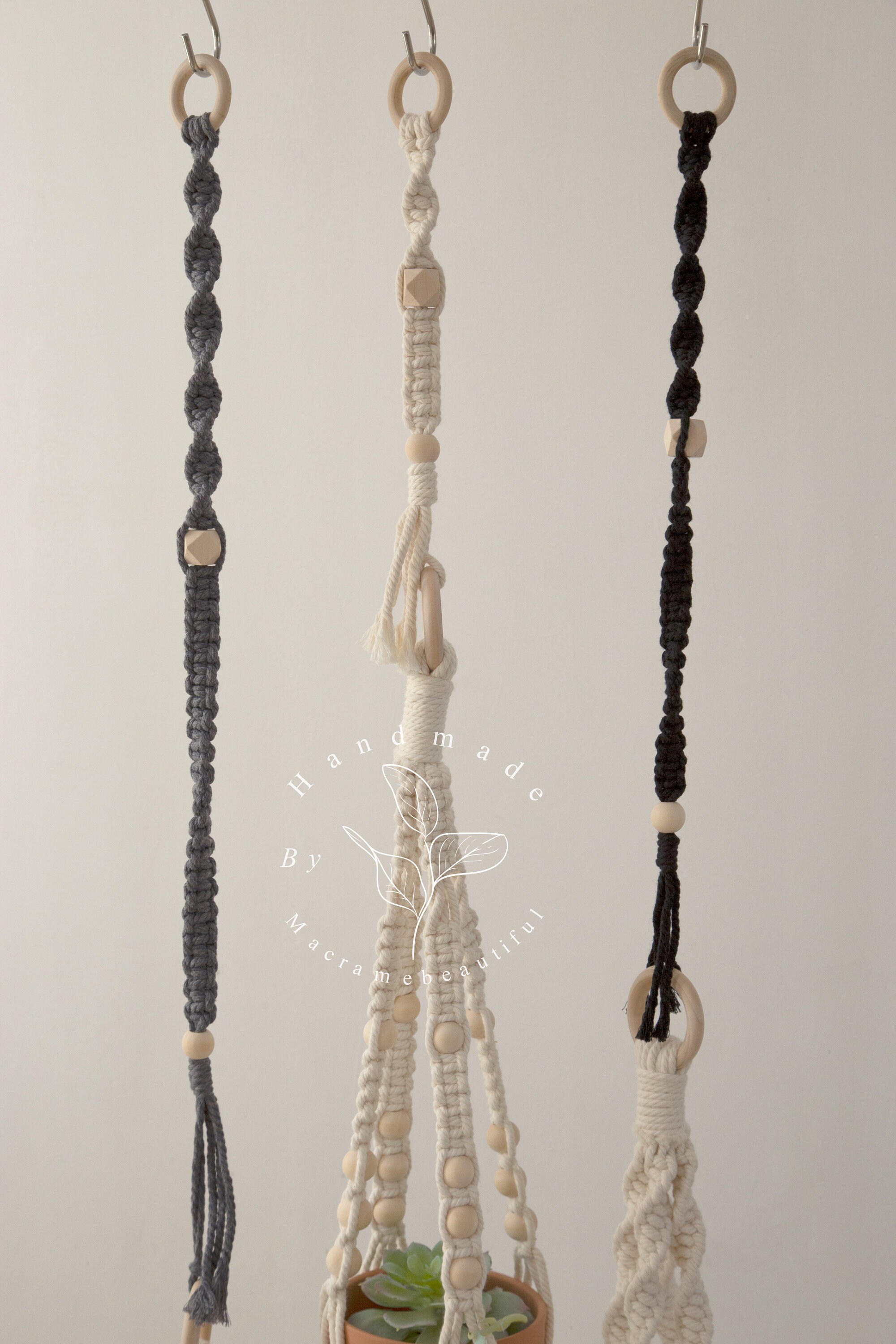 Plant Hanger Extension Hanging Planter Extension for High Ceiling Long ...