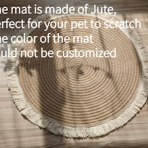 Handmade Macrame Pet Teepee With Jute Mat Wooden Dog House Cat Tent ...