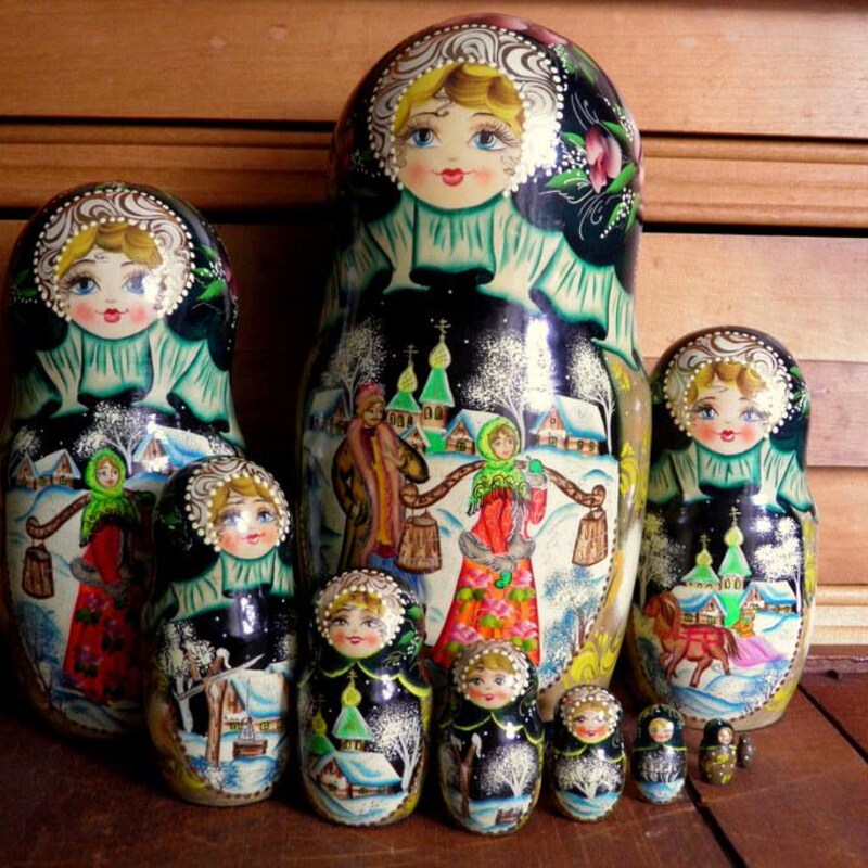 Matryoshka Dolls - Etsy Australia