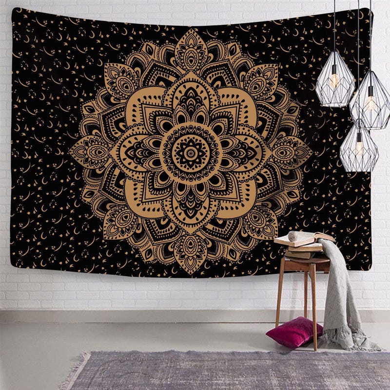 Mandala Tapestry - Etsy