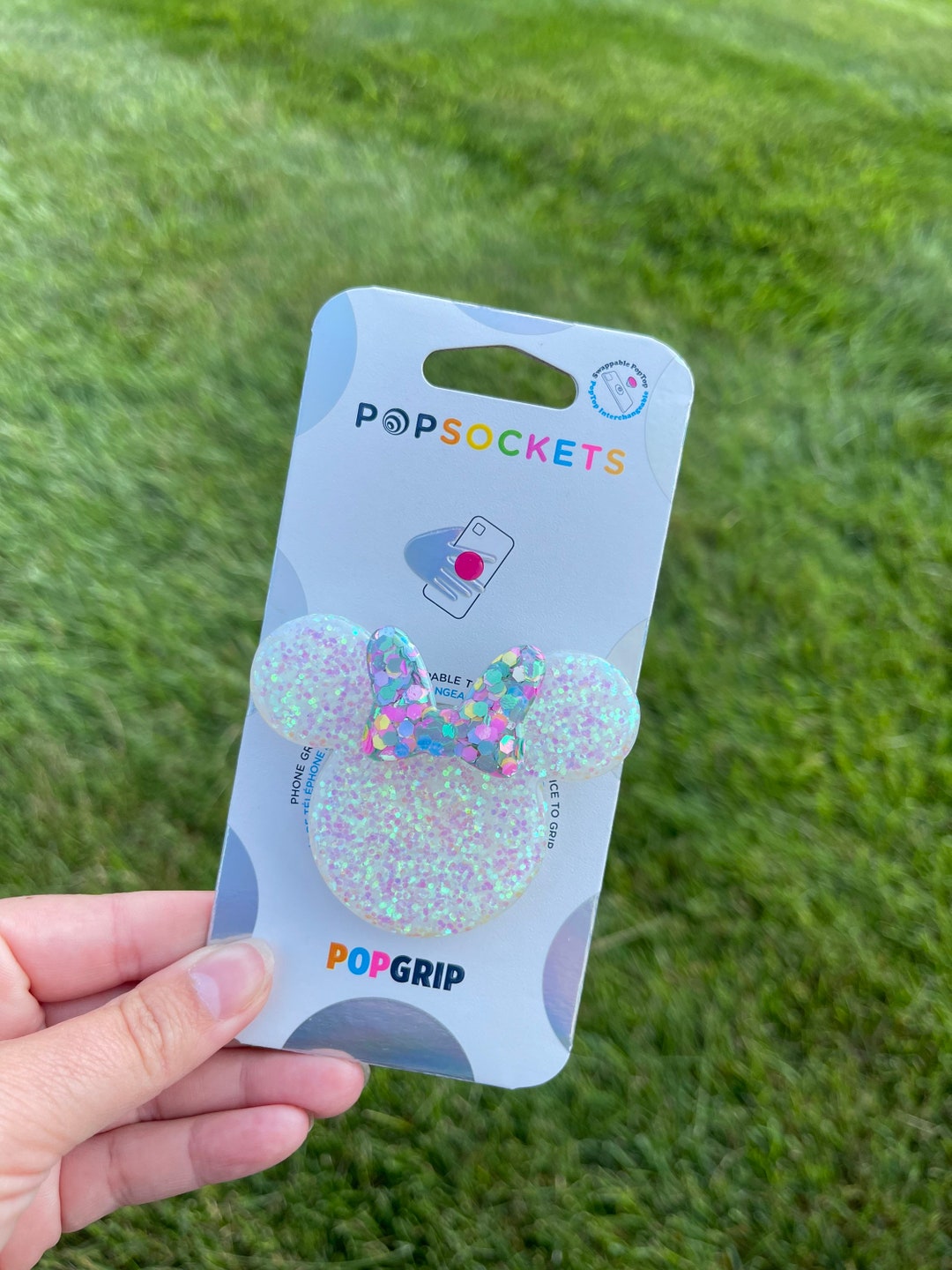 Pastel Bow Minnie Inspired Popsocket | Disney Popsocket | Phone Grip ...