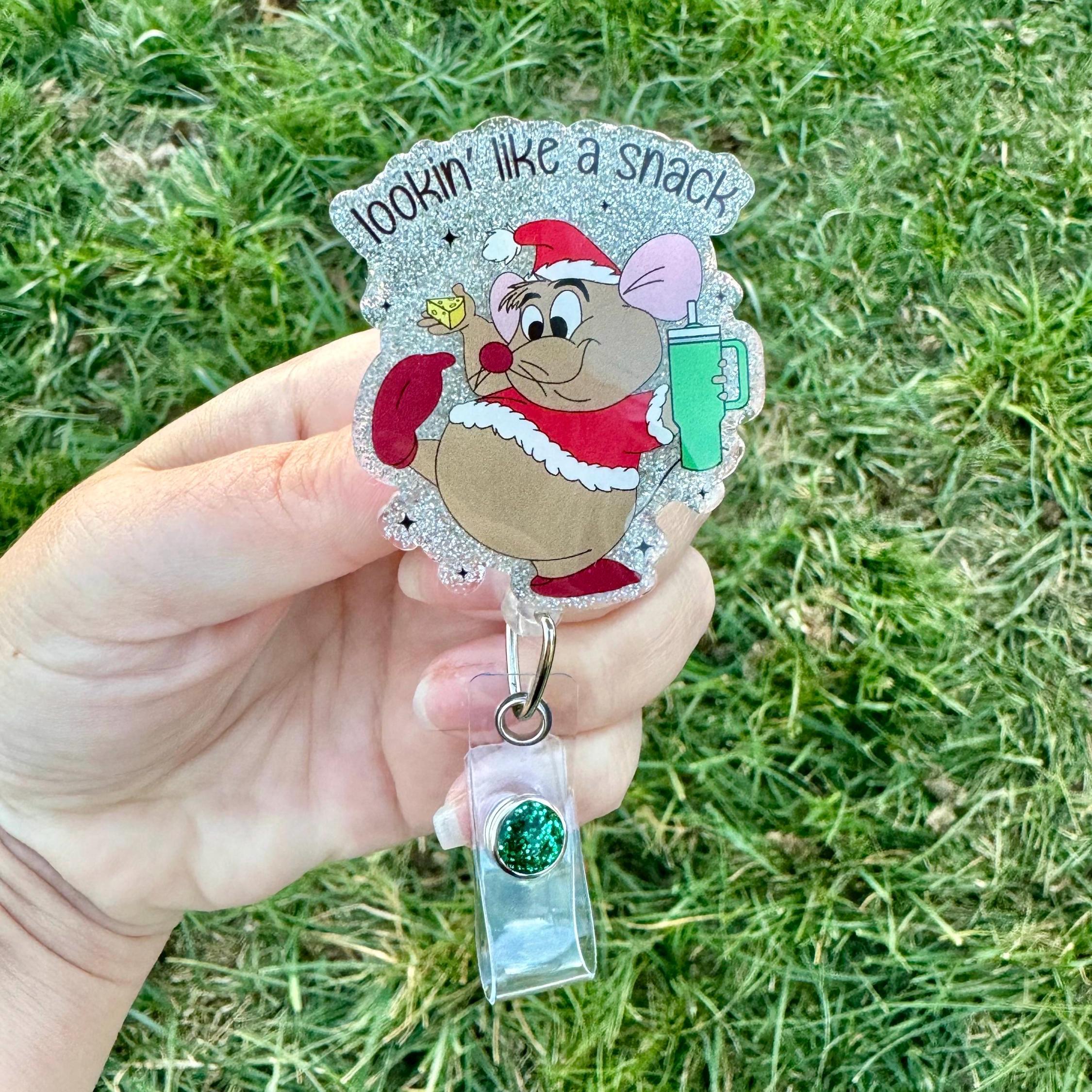 Lookin Like a Snack Badge Reel | Christmas Badge Reel | Holiday Badge ...