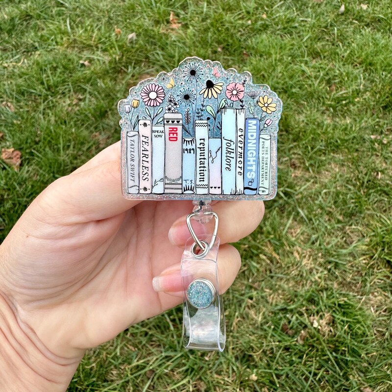 Book Badge Reel - Etsy