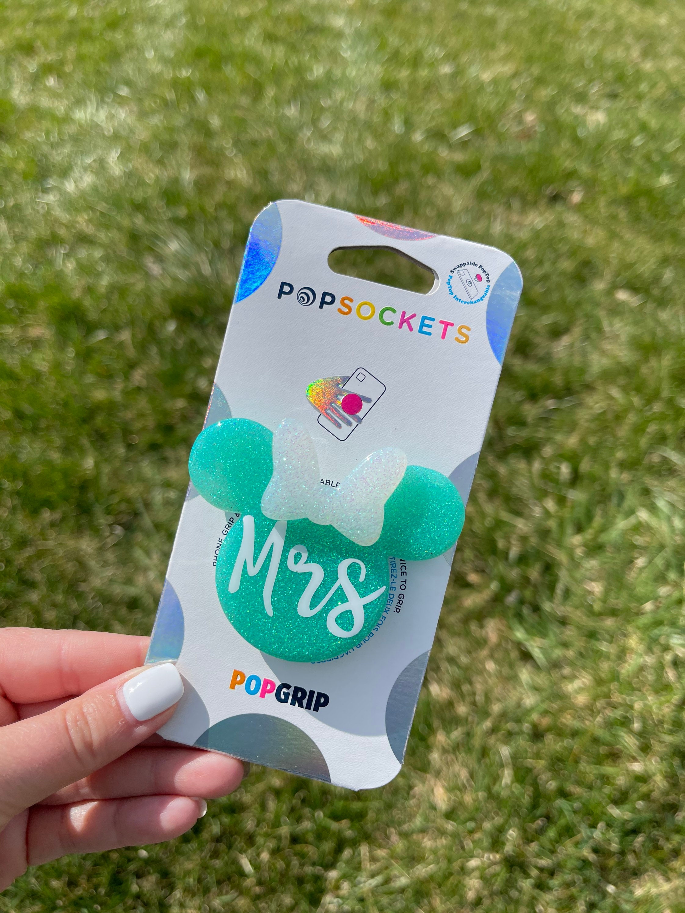 Mrs Minnie Inspired Popsocket Disney pop socket phone grip | Etsy