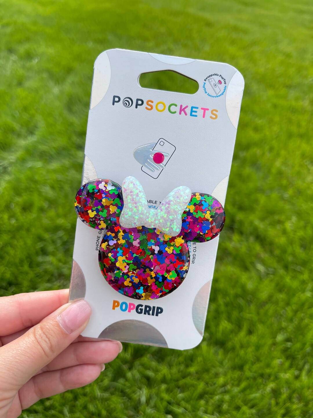 Mickey Confetti Popsocket | Phone Grip | Disney Popsocket | Disney ...