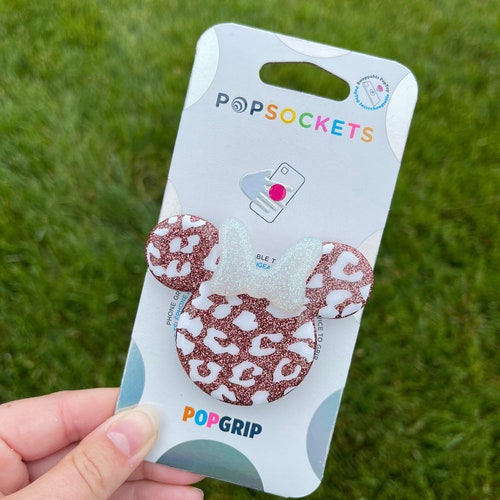 Animal Print Minnie Popsocket Disney World Disneyland | Etsy