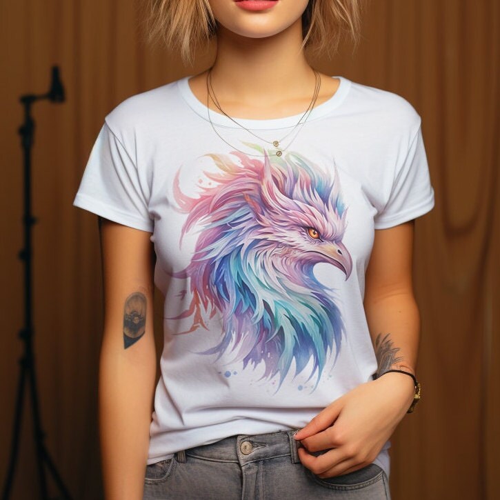 Magical Phoenix Watercolor PNG Set, Mythical Phoenix 30 Clipart Bundle ...