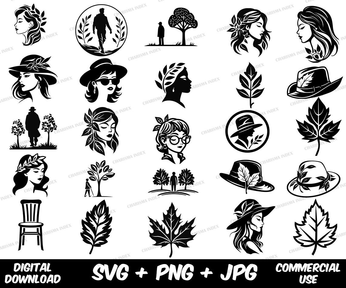 Autumn SVG Bundle Fall Clipart and Craft Designs Hello - Etsy