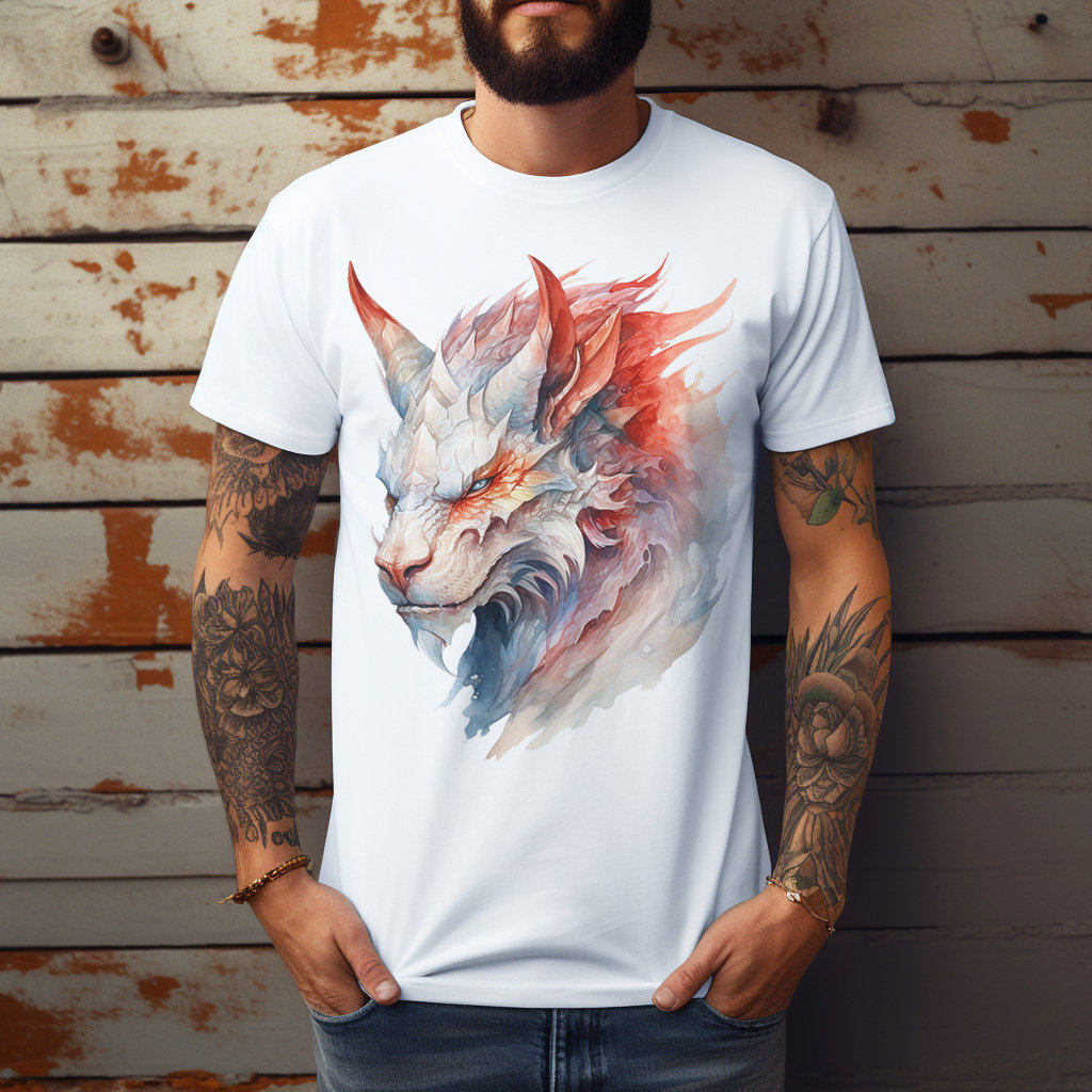 Chimera Watercolor PNG Set, Mythical Chimera of 37 Clipart Bundle ...