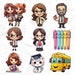 School Clipart PNG Bundle, Cute School Supplies Clipart Set, School ...