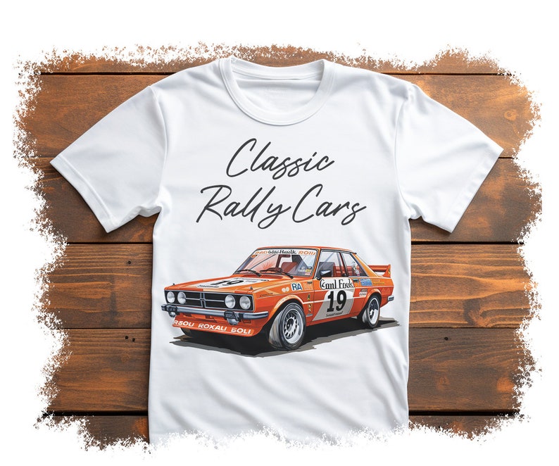 Watercolor Classic Rally Cars 103 PNG, Rally Cars Clipart Bundle, Race ...