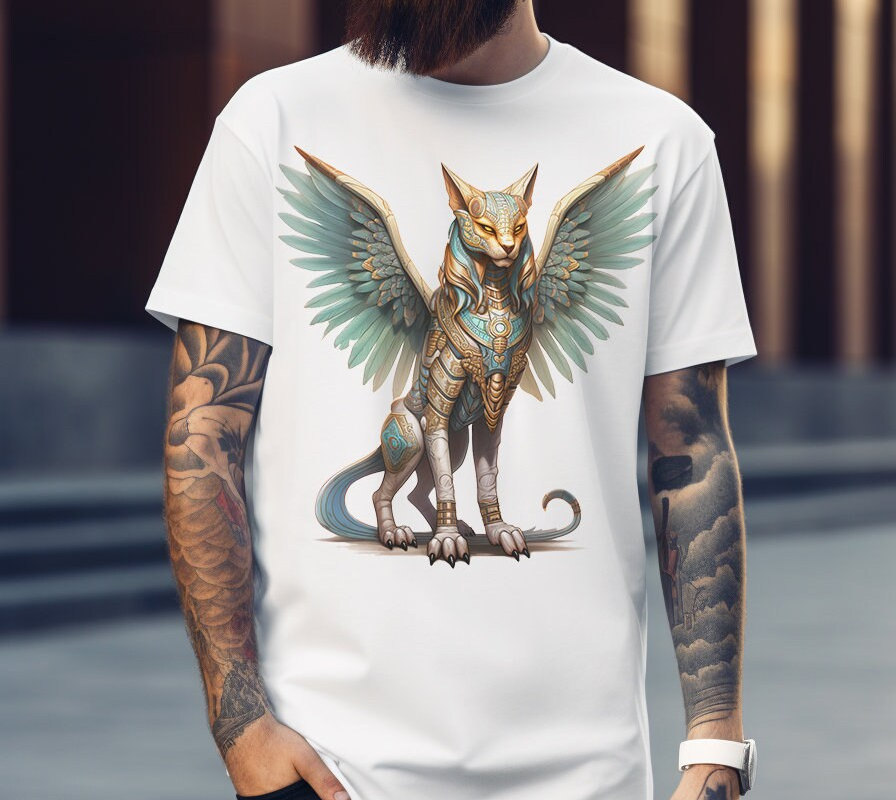 Sphinx Watercolor PNG Set, Mythical Sphinx of 10 Clipart Bundle, Sphinx ...