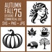 Autumn SVG Bundle Fall Clipart and Craft Designs Hello Autumn Fall ...