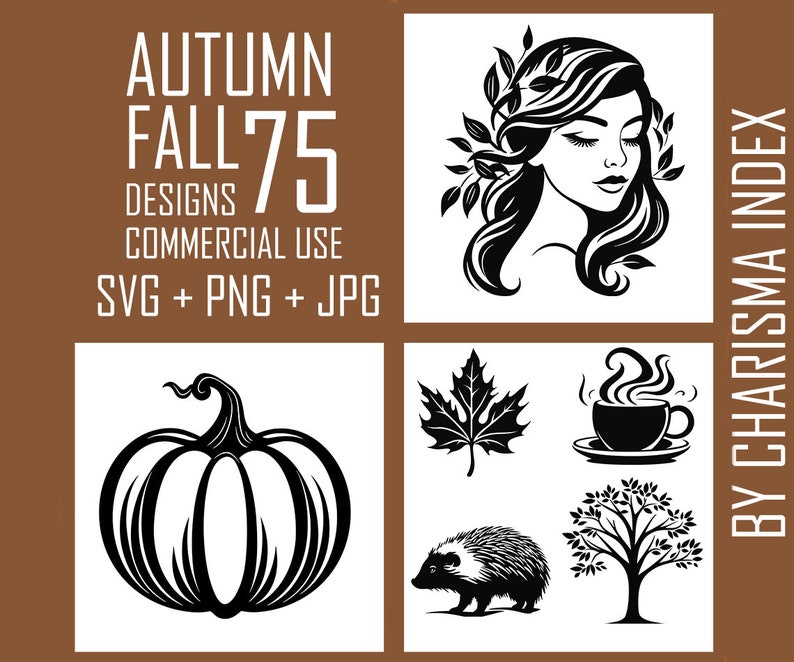 Autumn SVG Bundle - Fall Clipart and Craft Designs- Hello Autumn Fall ...