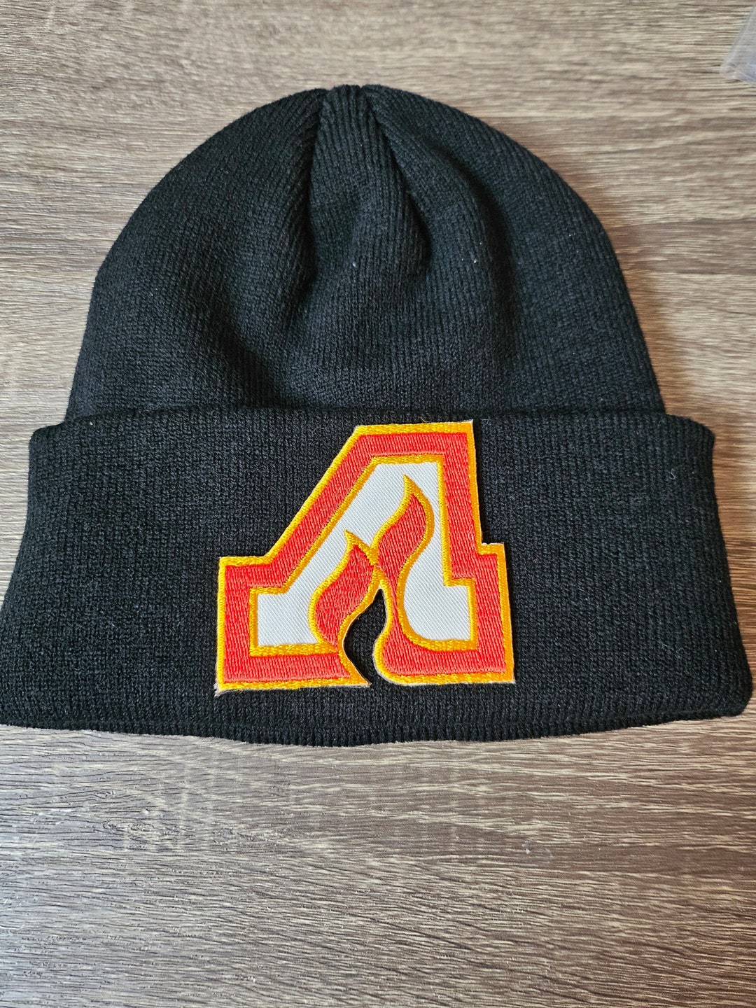 Vintage Atlanta Flames Patch Toque - Etsy
