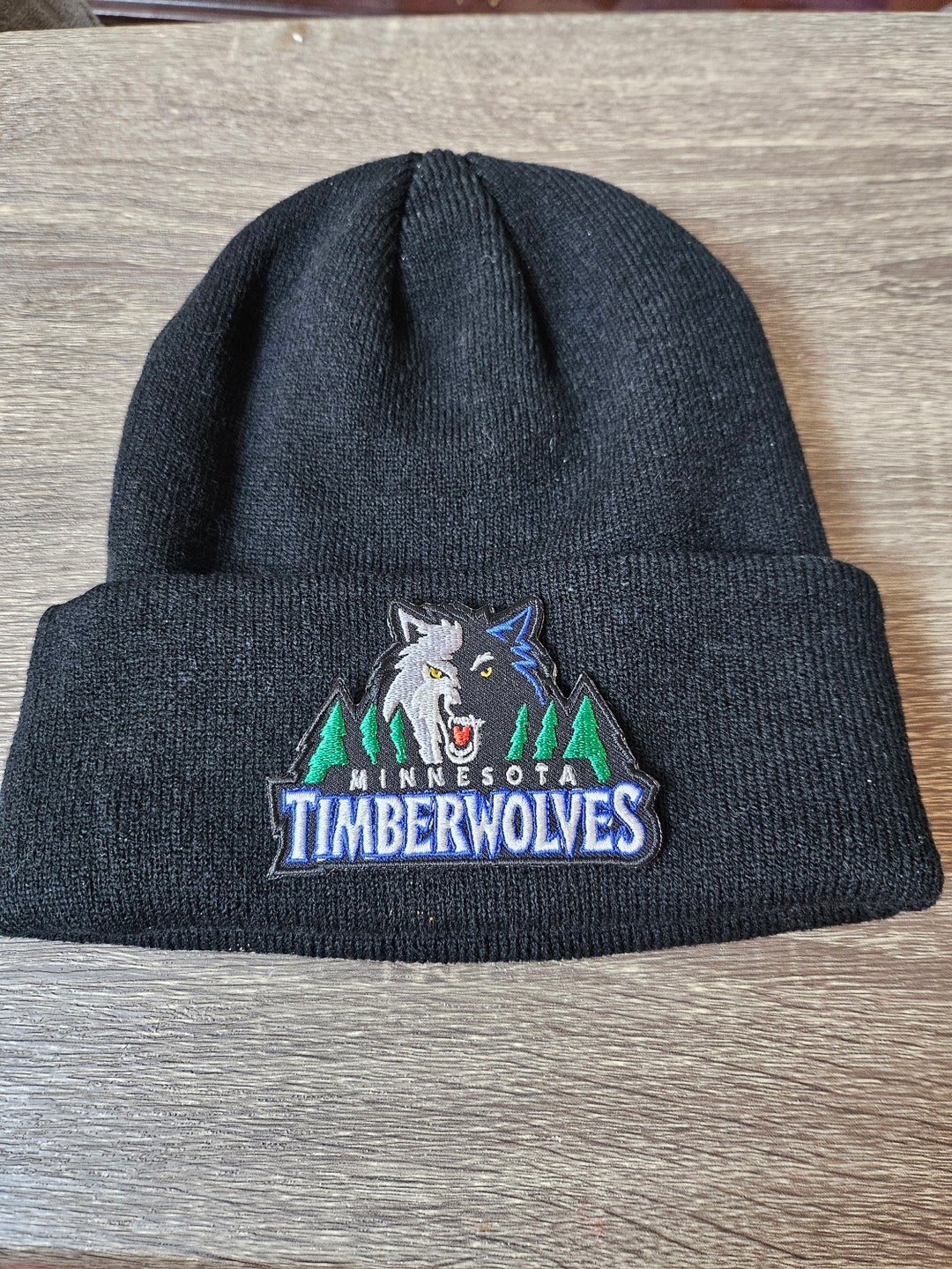 Vintage 90s Minnesota Timberwolves Patch Winter Hat - Etsy