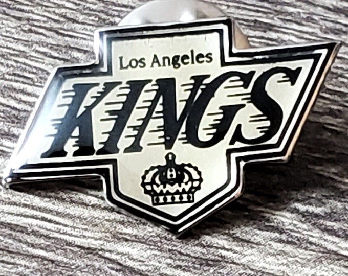 Vintage LA Kings Logo Pin - Etsy