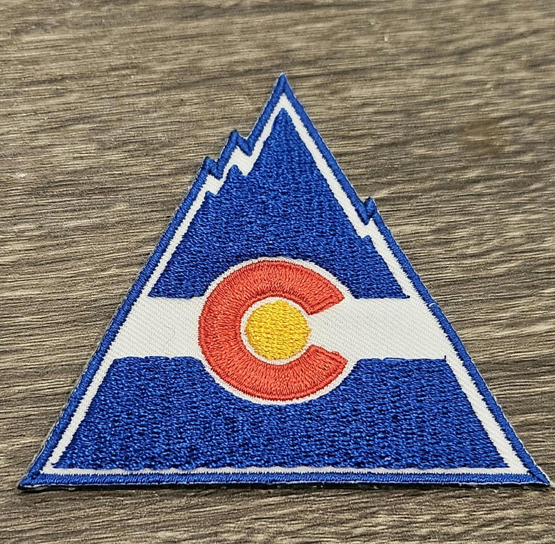 Vintage NHL Colorado Rockies Patch - Etsy