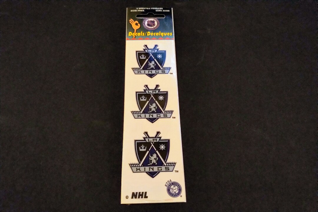 Vintage LA Kings Logo Sticker Sheet - Etsy