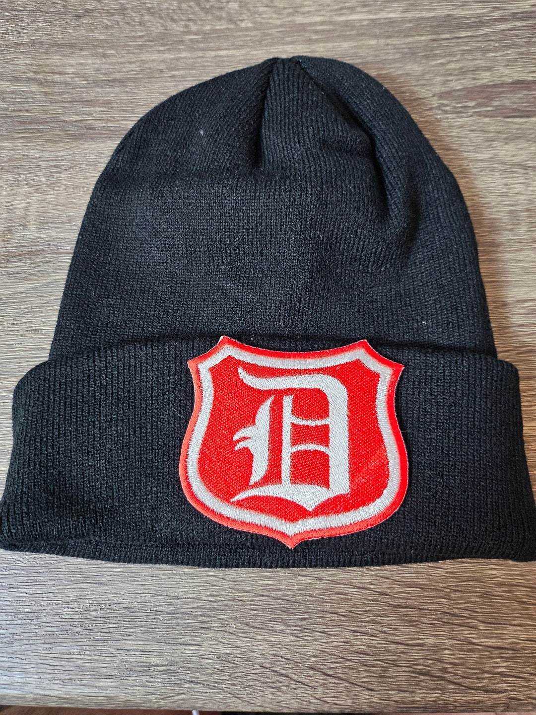 Vintage Detroit Red Wings Patch Winter Hat - Etsy