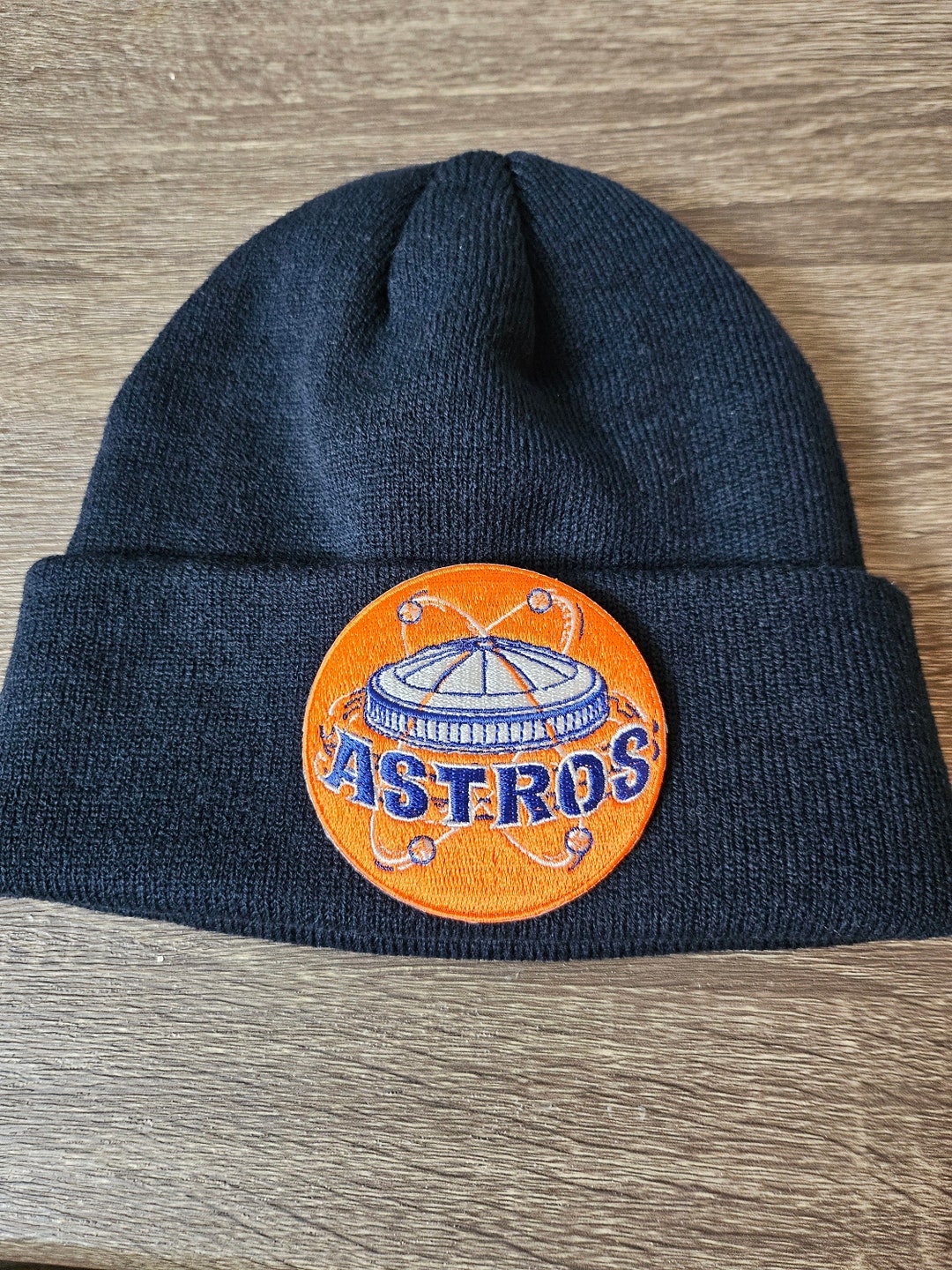 Vintage Houston Astros Patch Winter Hat - Etsy