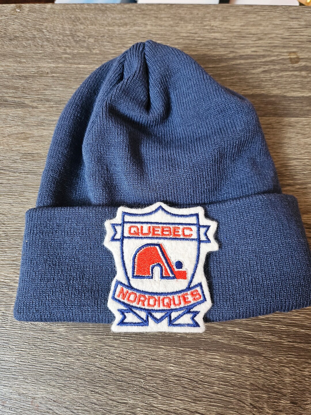 Vintage Quebec Nordiques Patch Winter Hat - Etsy