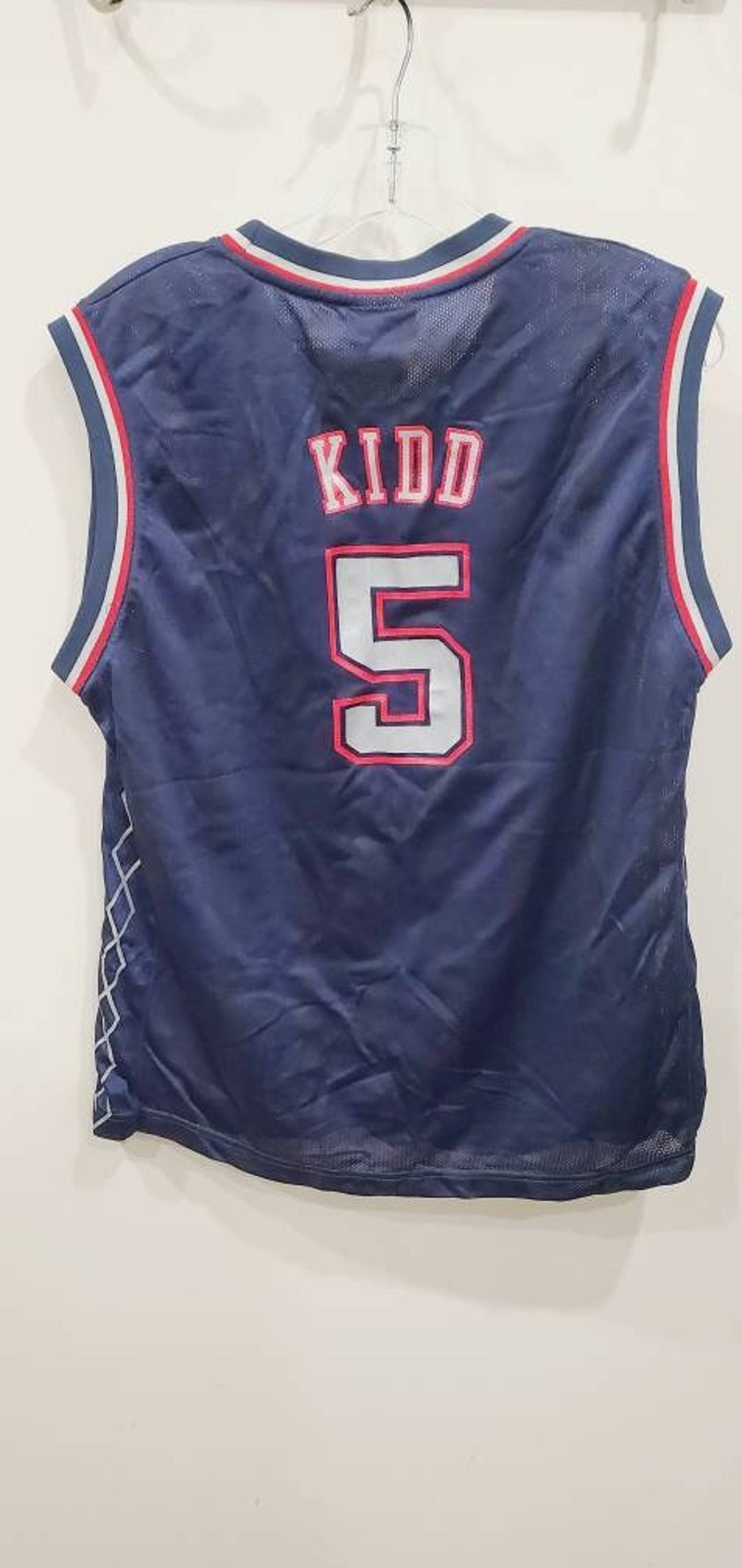 Vintage Jason Kidd New Jersey Nets Jersey, Youth Xl (men's Small, Women ...