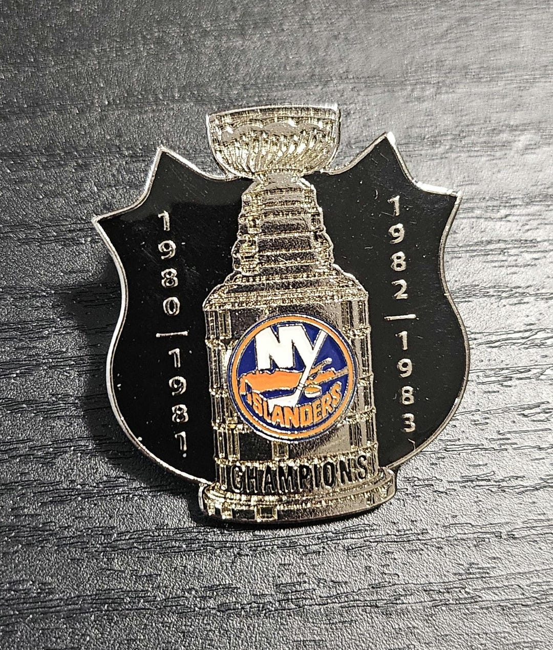 New York Islanders 1980s Stanley Cup Pin - Etsy