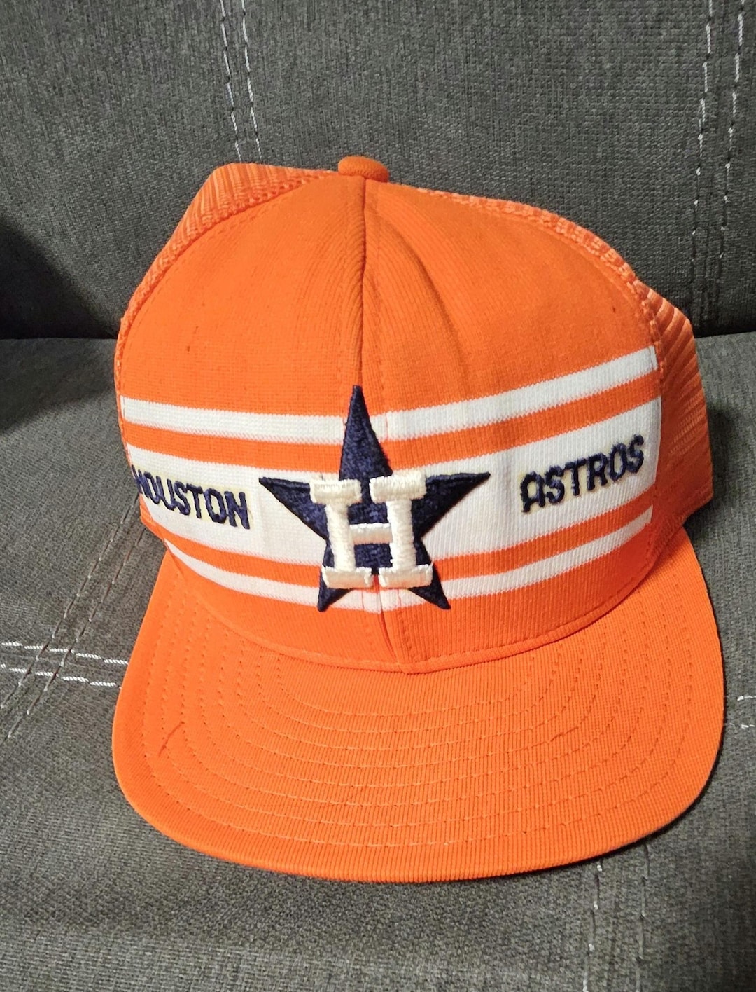 Vintage 1980s Houston Astros Snapback Hat - Etsy